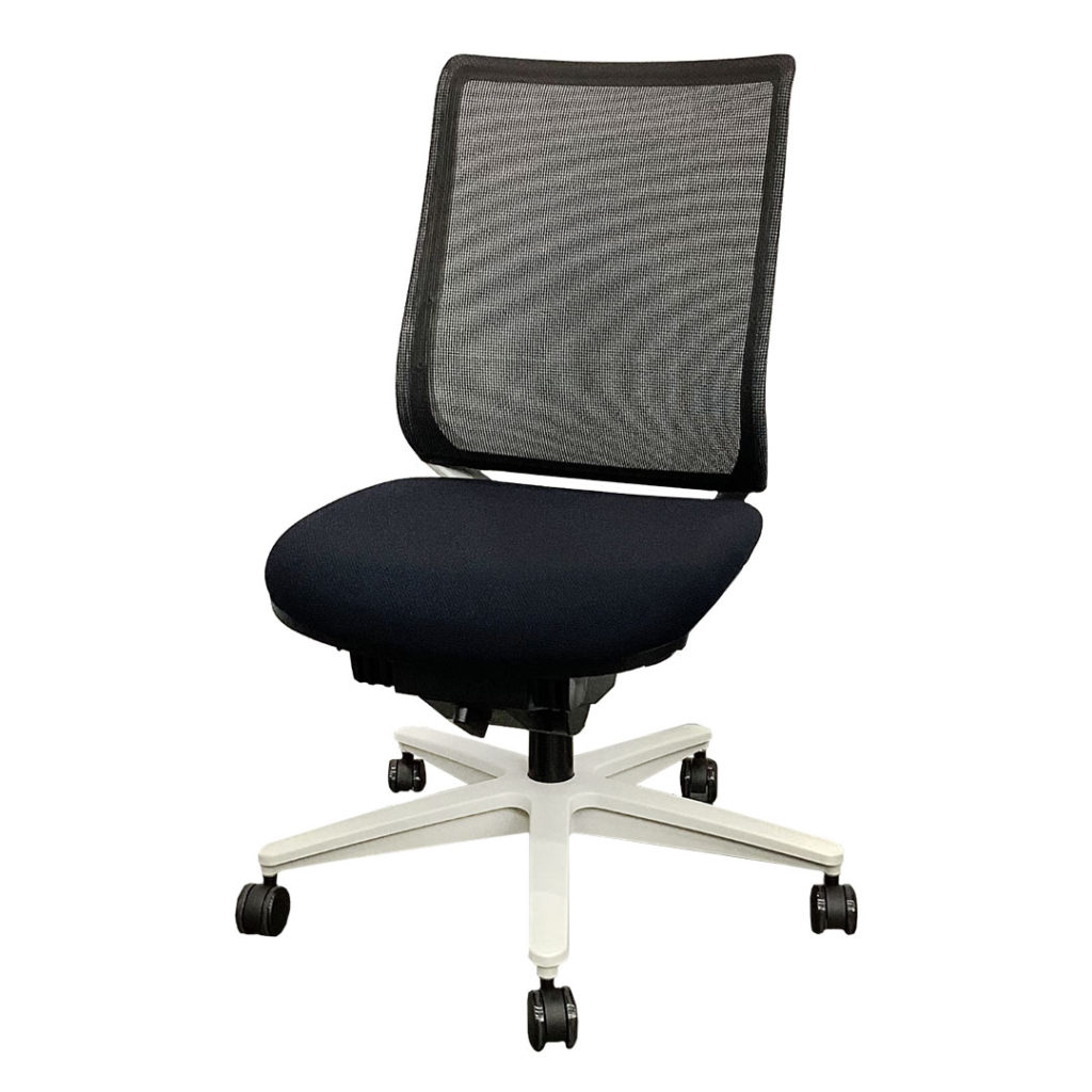 オフィスチェア肘無し OAチェア ブルー 布製 K-921(BL) 中古 | 中古オフィス家具のリスタ(ReSTA)